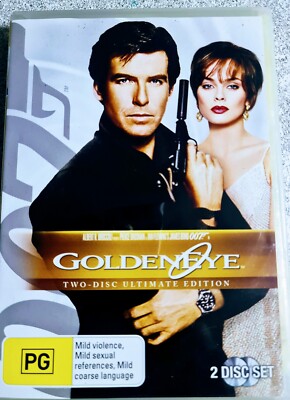 Goldeneye (Ultimate Edition, DVD, 1995) Region 4 Free Postage Aus Wide ...