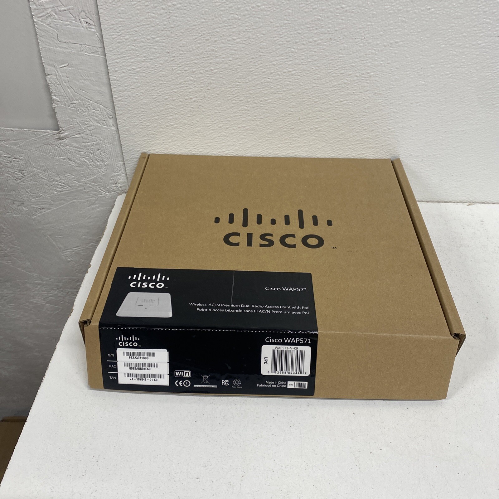 Cisco WAP571 1.9 Gbps Wireless Access Point - WAP571-N-K9 for sale ...