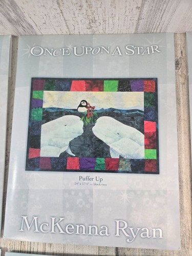 Puffer Up Quilt Pattern McKenna Ryan Once Upon A Star Block Two Uncut ...