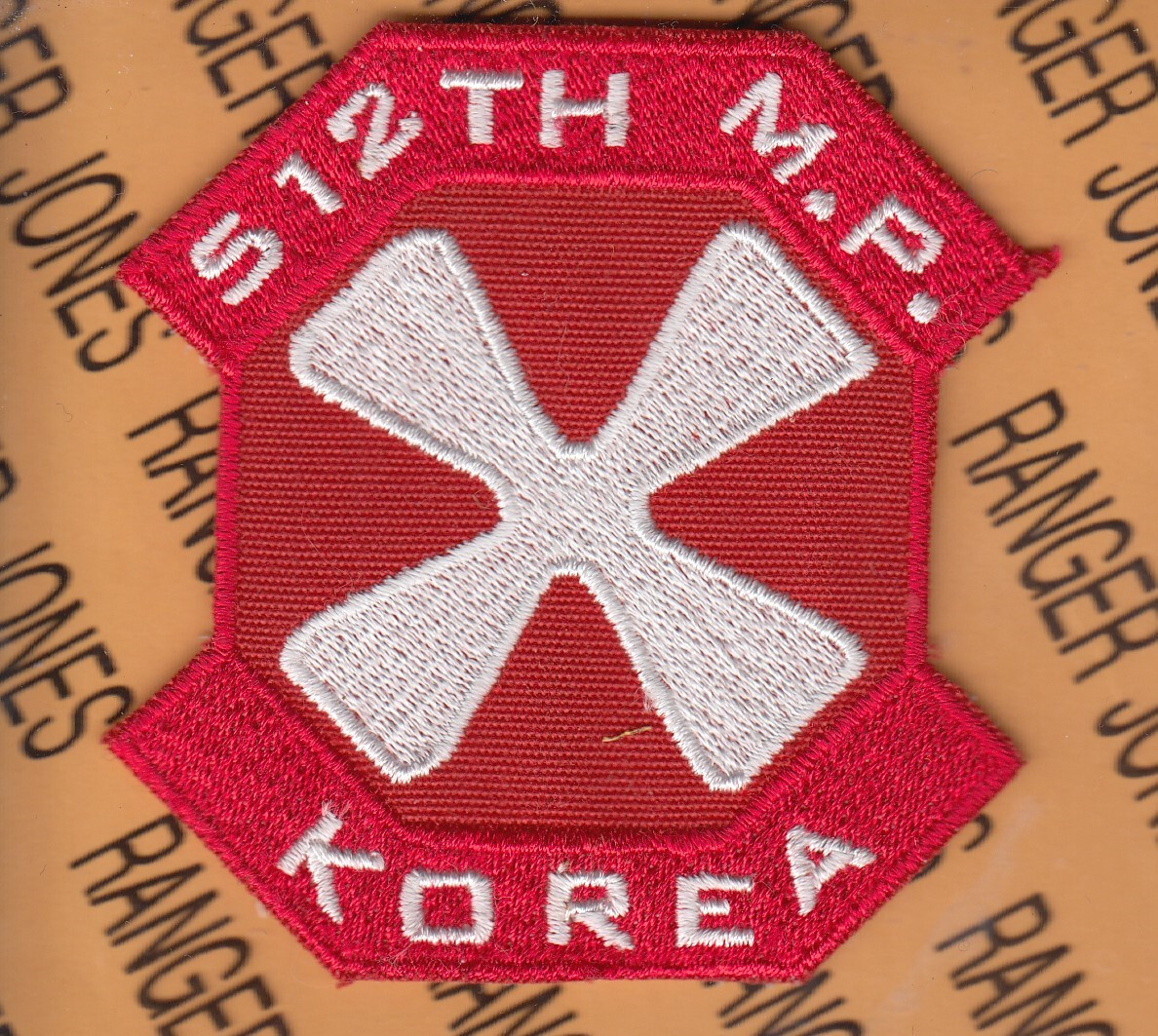 US Army 512th Military Police MP Bn 8th Army Command Korea ~3.25" patch ...