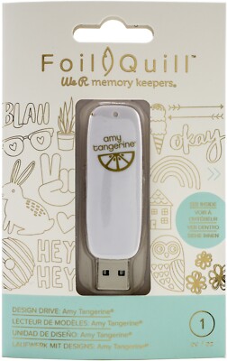 American Crafts, Foil Quill USB Artwork Drive-Amy Tangerine (3 Pack) | eBay