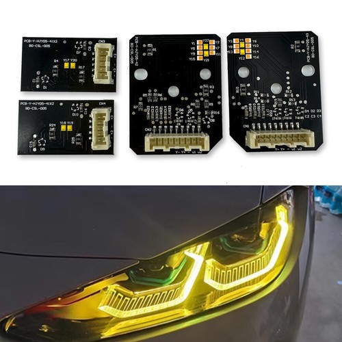 CSL Style DRL LED Board Yellow Angel Eye for BMW 4 Series G82 M4 G22 ...