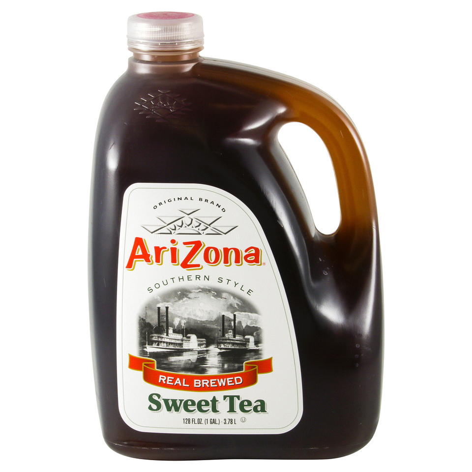 ARIZONA REAL BREWED SWEET TEA SOUTHERN STYLE DRINK BEVERAGE 128 OZ EACH ...