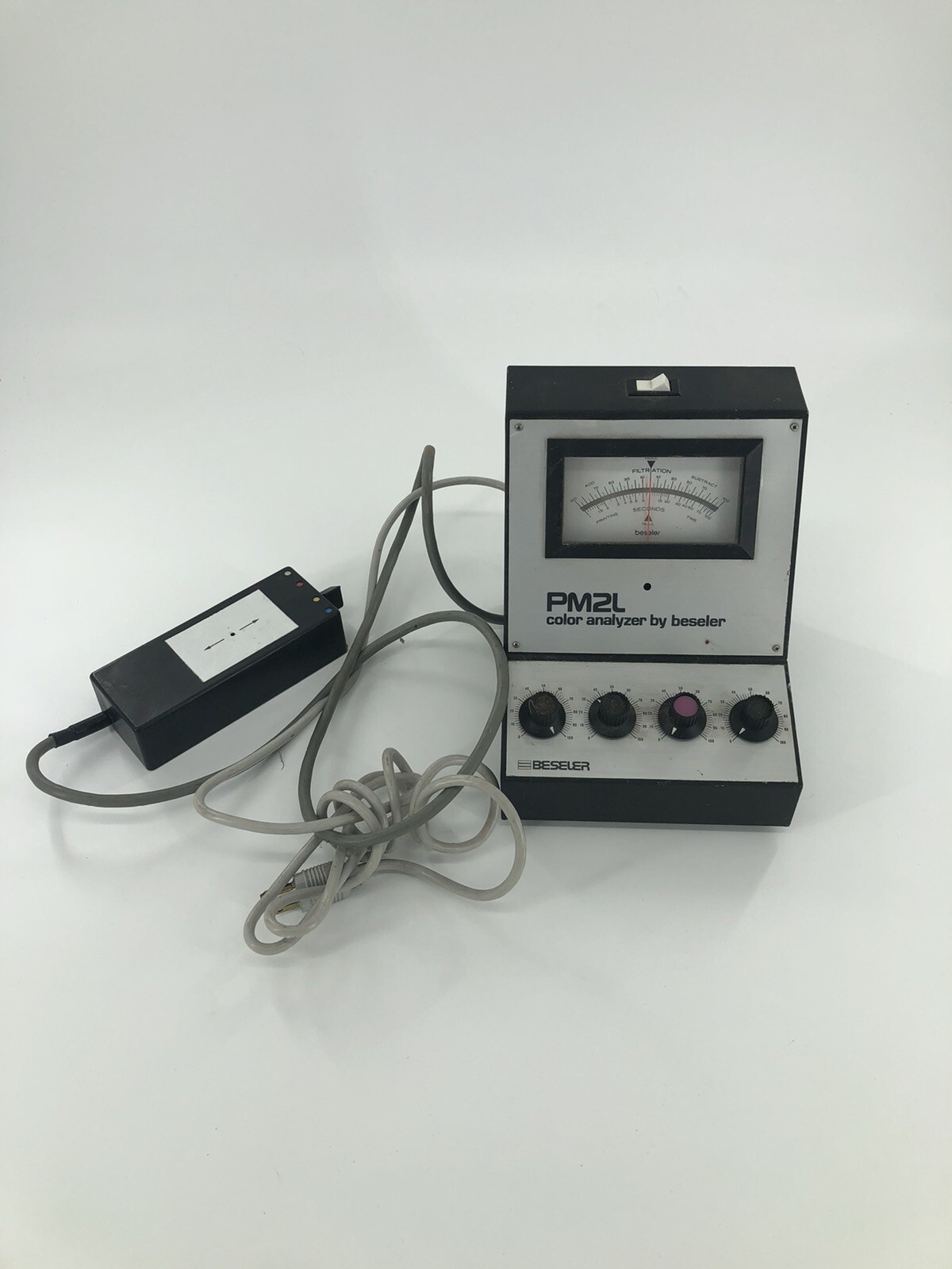 VINTAGE BESELER PM2A COLOR ANALYZER FOR COLOR DARKROOM PRINTING | eBay