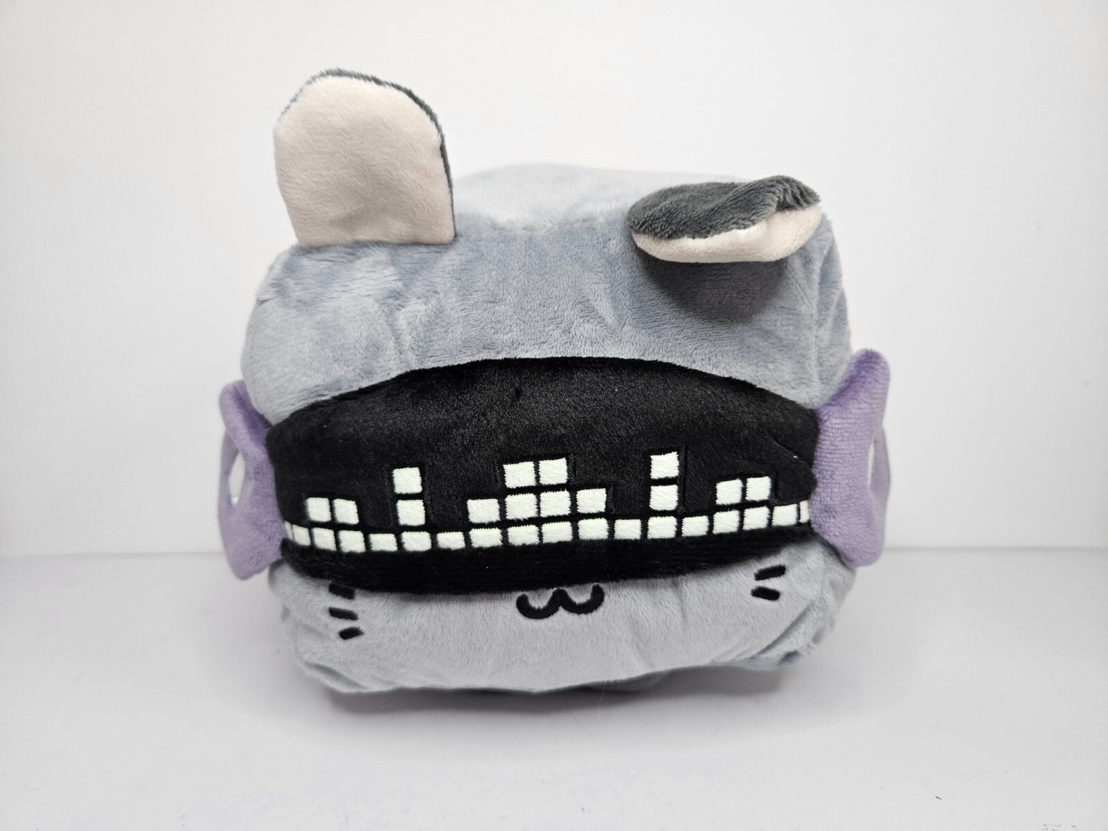 Pet Simulator X Techno Cat Plush with Headphones Visor Stuffed Toy Only ...