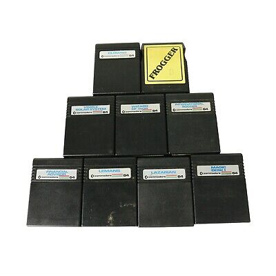 COMMODORE 64 - Game Cartridges Lot x 9 | eBay