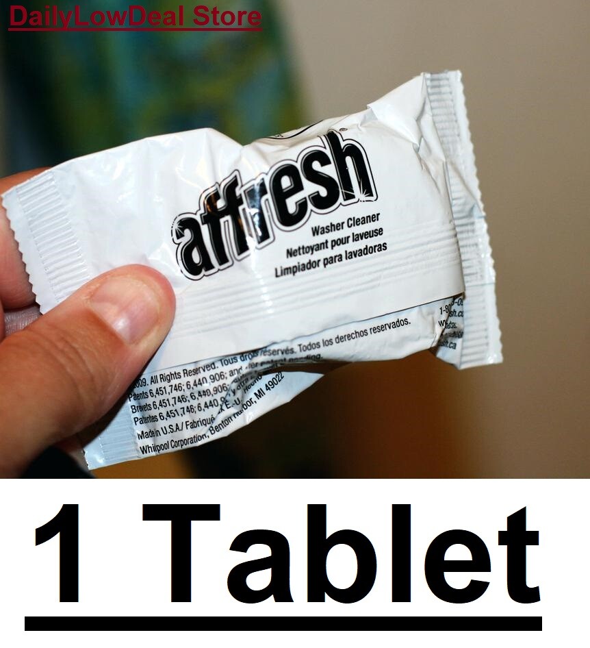 Affresh Fresh Washing Machine Cleaner, HE, Choose 1, 3, 6, 12 OR 24 ...