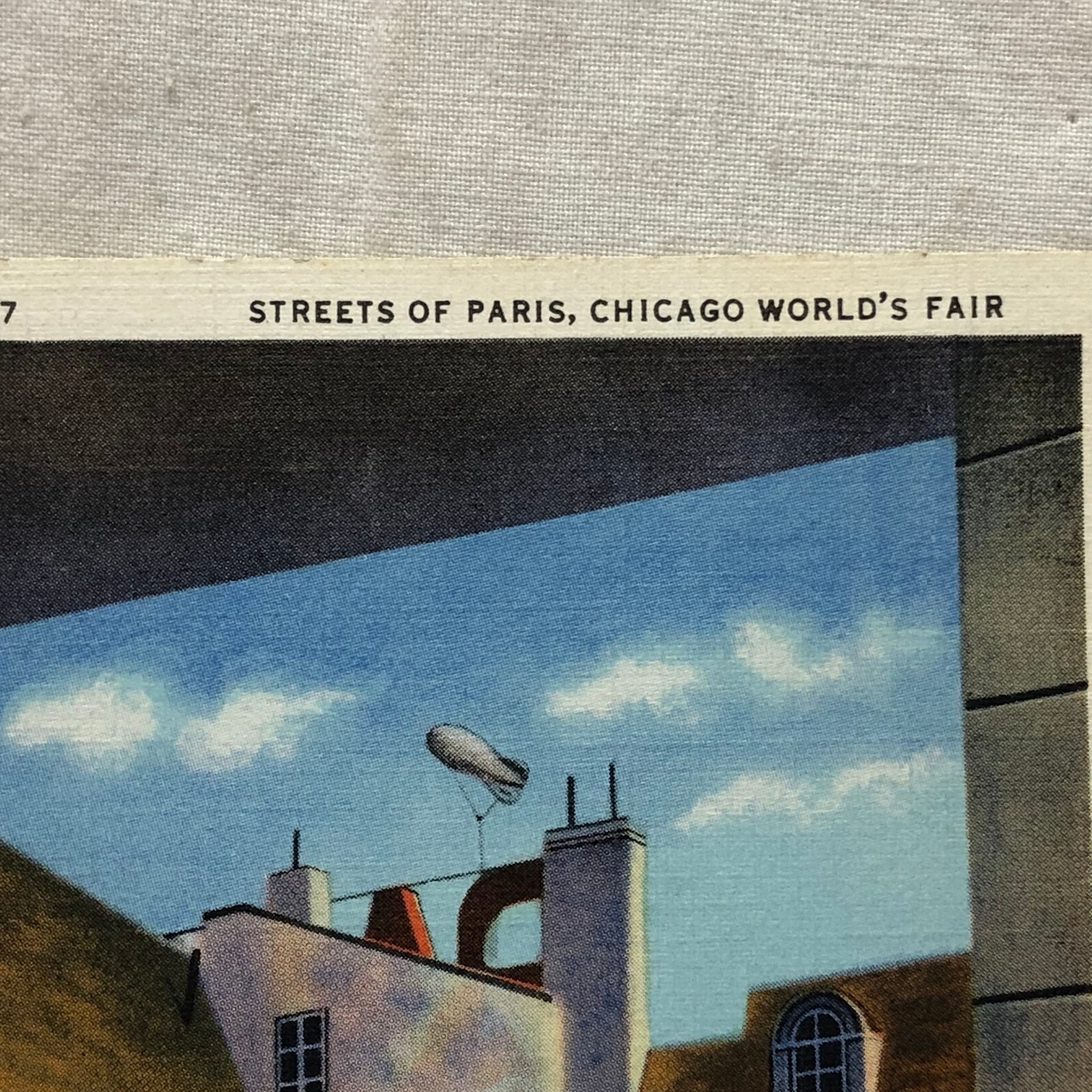 Vintage Chicago World's Fair 1933 Postcard Streets of Paris Not Used | eBay