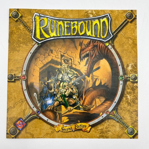 Instructions Rules Manual Runebound 2nd Edition FFG Replacement Pieces ...