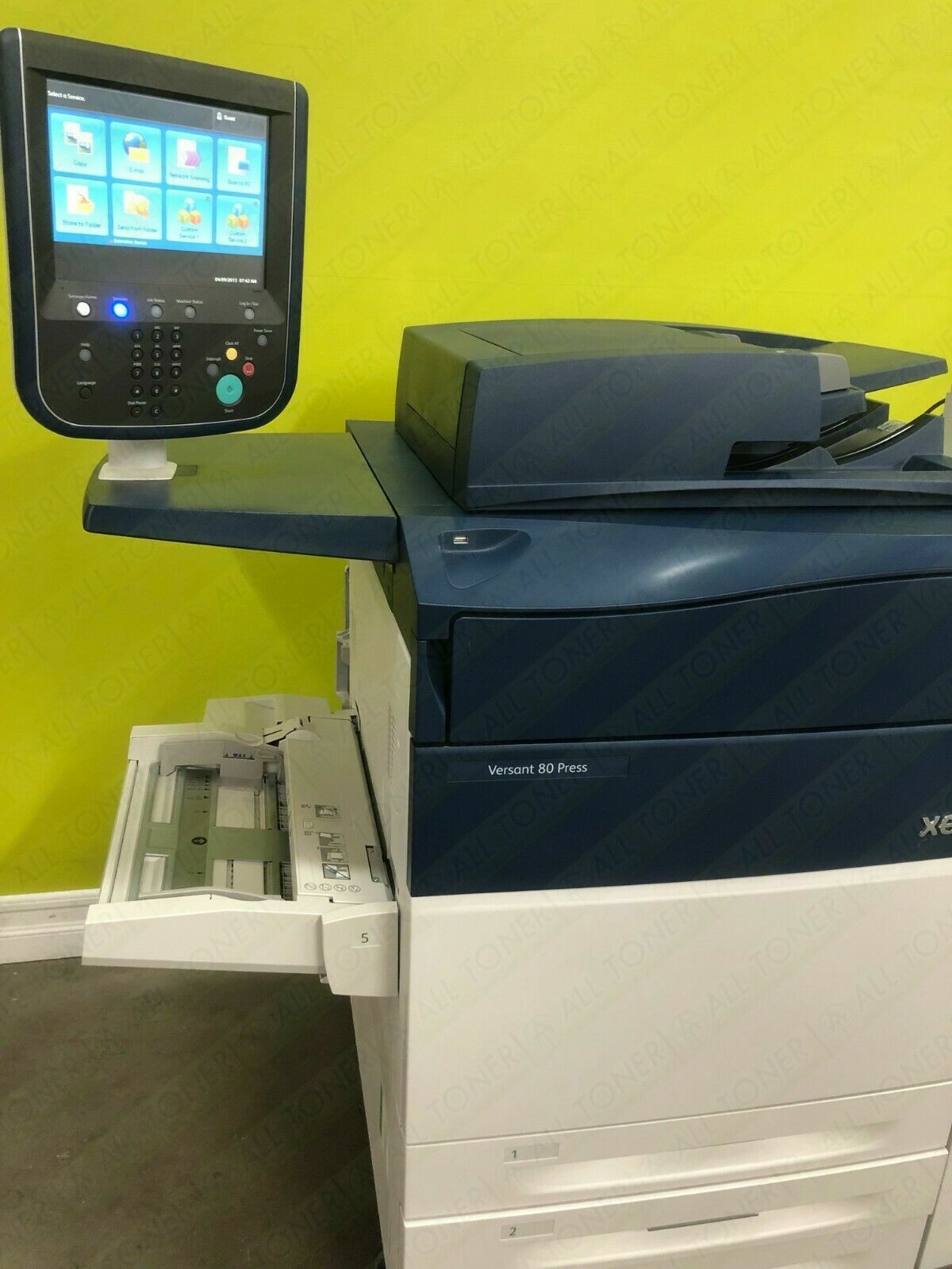 Xerox Versant 80 Press with Tray 5 BR Staple Finisher and Bustled Fiery ...