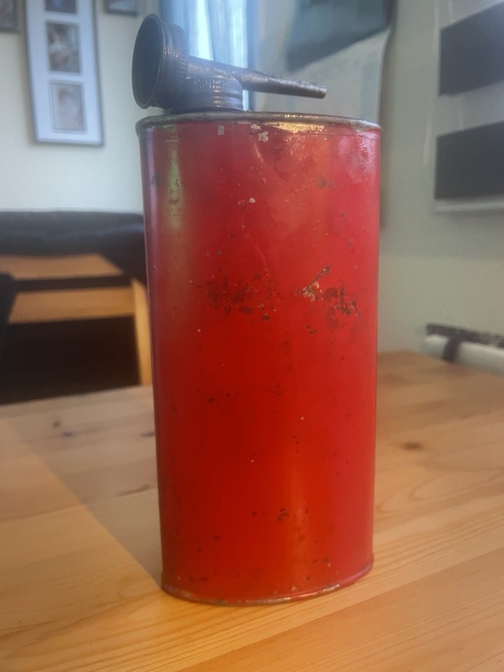 Vintage Filtrate Telescopic Forks Oil Can | eBay UK