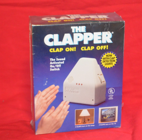 THE CLAPPER On/Off Switch w/Lights New Sealed Box Vintage 1998 Joseph Enterprise | eBay