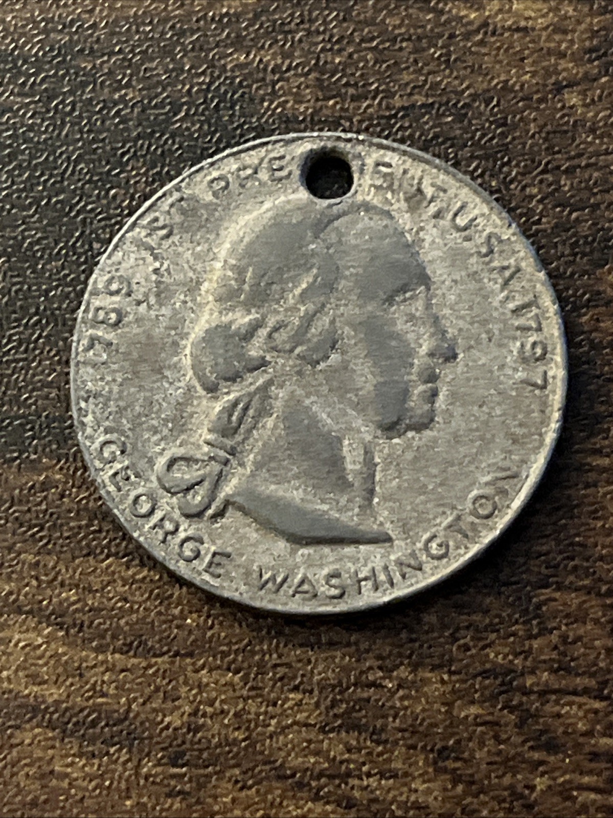 1789-1797 1st President U.S.A. George Washington Medal Token Coin ...
