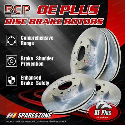 BCP Front + Rear Disc Brake Rotors for Holden HSV Clubsport VE VF SSV 6 ...