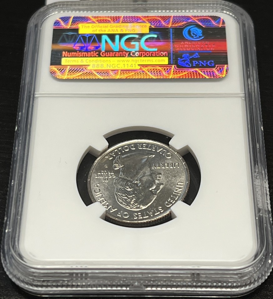 2002-D MISSISSIPPI STATE QUARTER NGC MS67 ACTUAL COIN #G120 | eBay