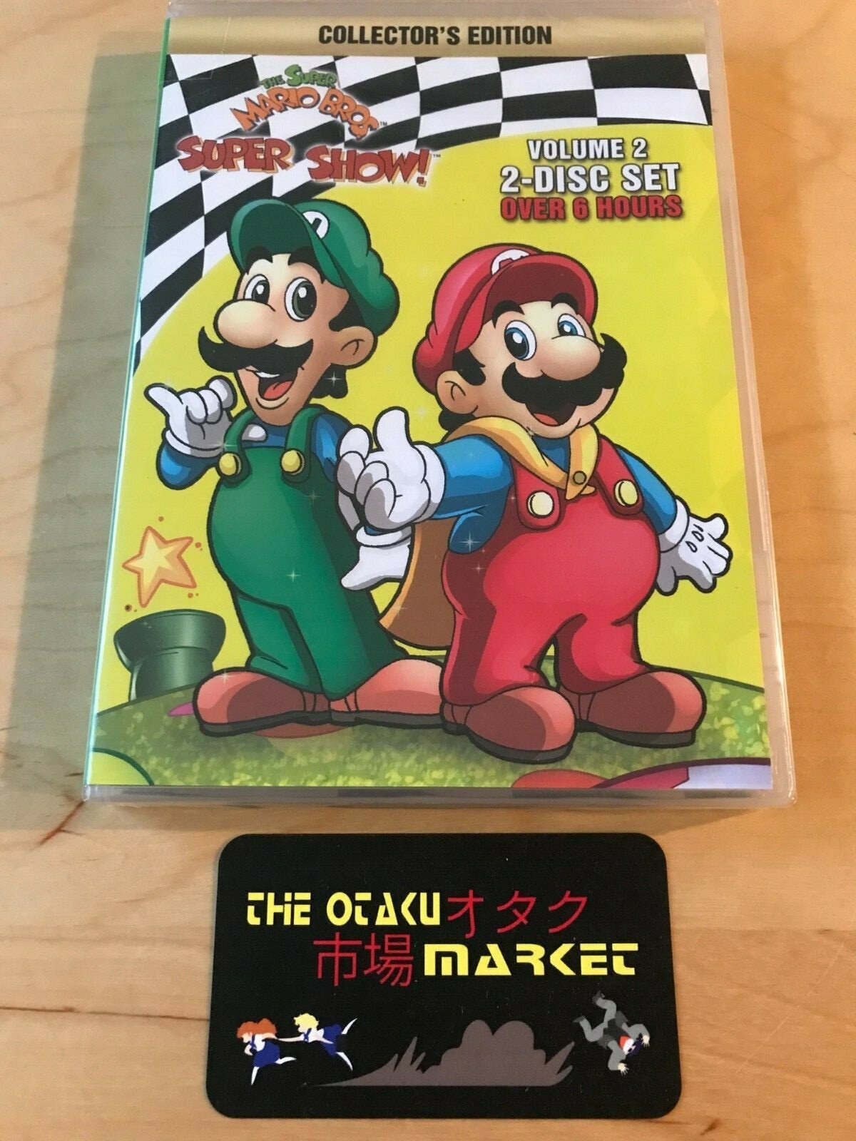 Super Mario Brothers Super Show volume 2 / NEW animation DVD from ...