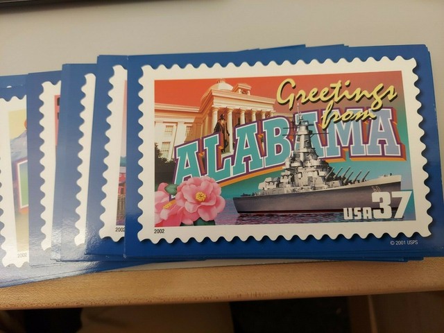 Complete Set of All 50 State Postcards 4x6 Great Colorful Graphics for ...