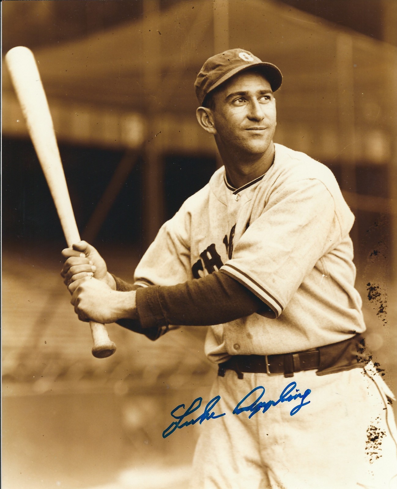 Signed 8x10 LUKE APPLING HOF Chicago White Sox Autographed photo - w ...