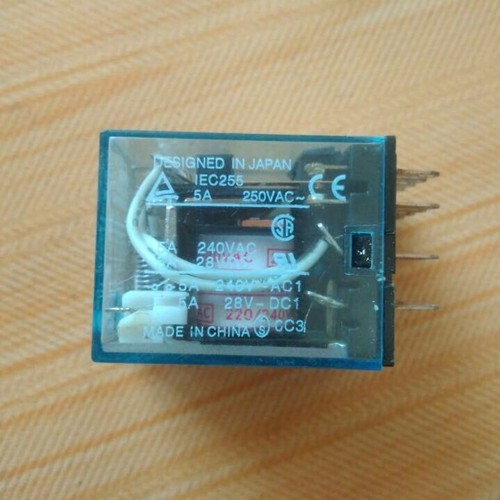 1PCS intermediate relay 220V MY2N-J EC255 250VAC 5A | eBay