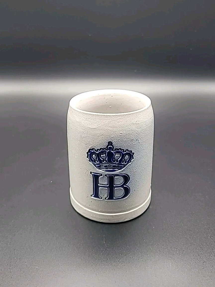 HB Beer Stein Cup Mug Hofbrauhaus Munchen Stoneware Ceramic Vintage 0 ...