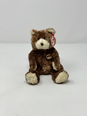 Ty Beanie Babies OLD TIMER The Bear 7" Beanbag Plush Stuffed Animal Toy ...