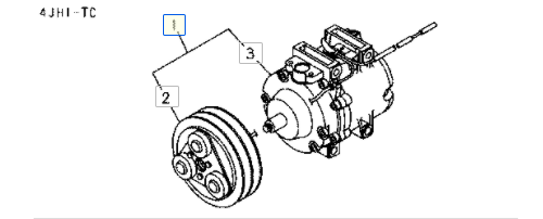 ISUZU D-MAX A/C COMPRESSOR 2003-2016 8972366371, 8981028241 | eBay