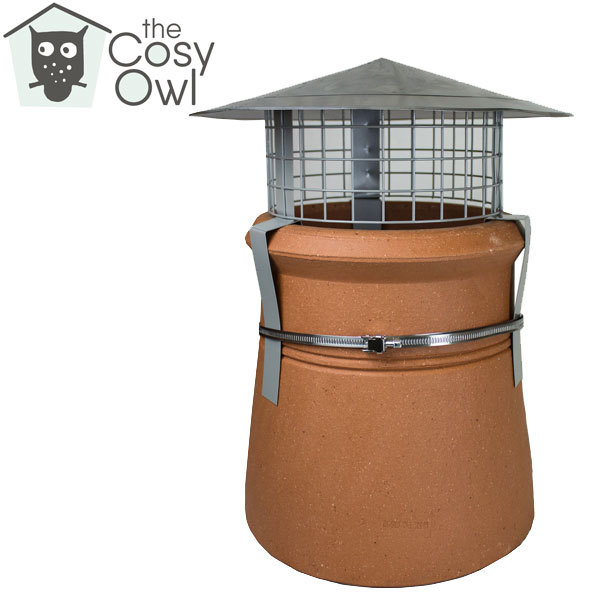 Chimney Pot Cap Cowl for Wood Burning Multifuel Stoves Disused Flue ...