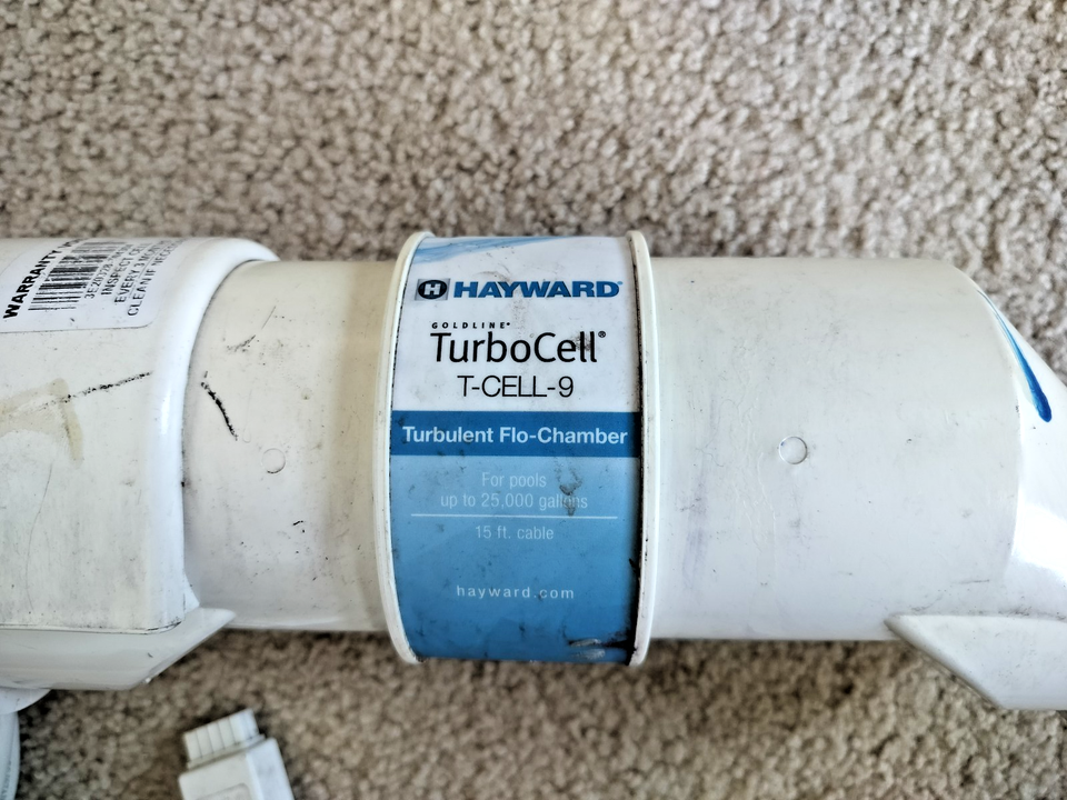 Hayward W3T-CELL-9 TurboCell Salt Chlorination Cell for In-Ground Pools ...