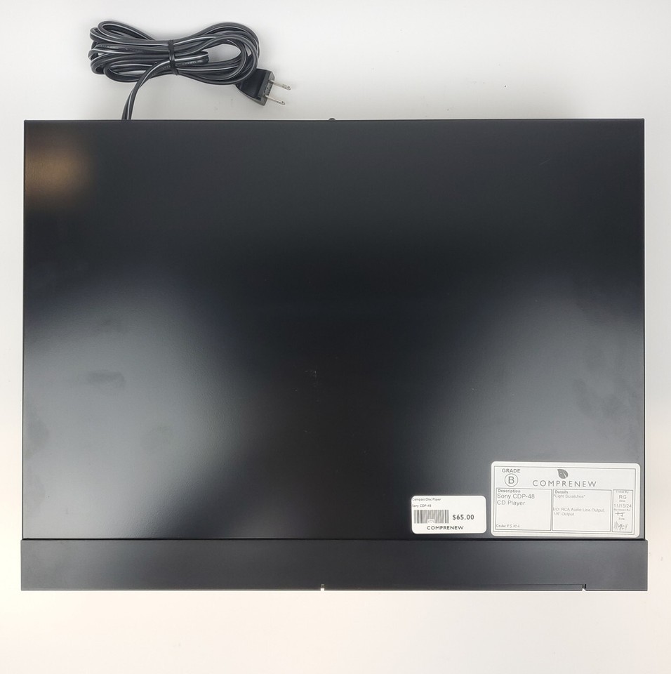 Sony CDP-48 CD Player | Grade B | eBay