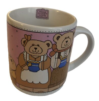 Vintage Splash Ware 3 Bear Family 1986 S. McChesney Stoneware Coffee ...