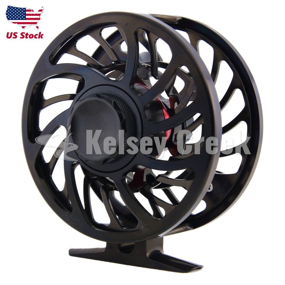 Maxcatch Premium Fly Fishing Reel, Fully Sealed Waterproof, V-Shaped ...