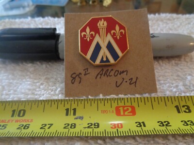 89th Army Reserve Command V-21 Unit Crest, DI, DUI (DRAW#L18) | eBay