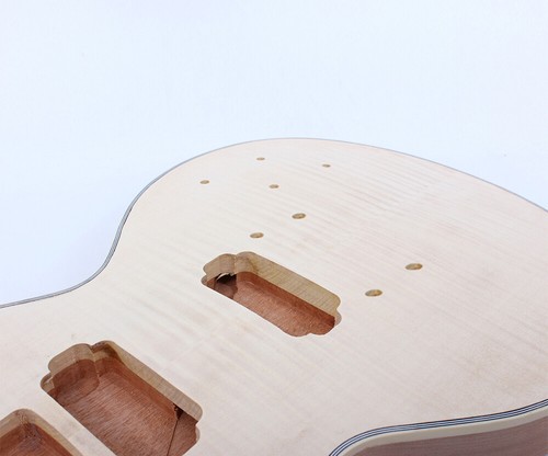 Electric Guitar Body Flame Maple Mahogany Binding Guitar Bodies | eBay