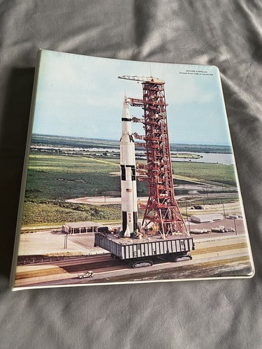 Vintage Kennedy Space Center Florida Notebook Saturn V Apolla | eBay