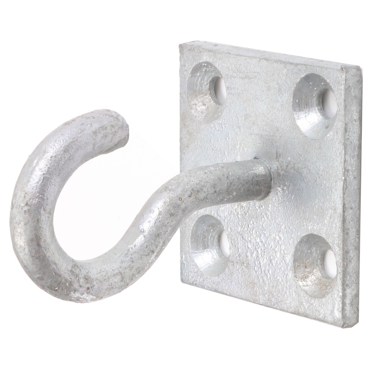 Pack Of 4 SERIOUS HEAVY DUTY Hook On Plate Galv Zinc Boat/Mooring ...