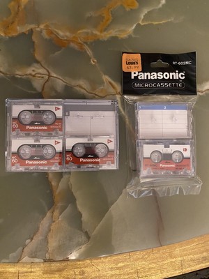 panasonic microcassette tapes | eBay