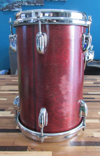Custom Made 8" x 12" Deep Tom With Slingerland Hardware+Rare Eames ...