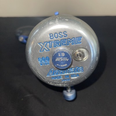 Accurate Boss Xtreme 600 Wide 2 Speed Right Hand Reel | eBay
