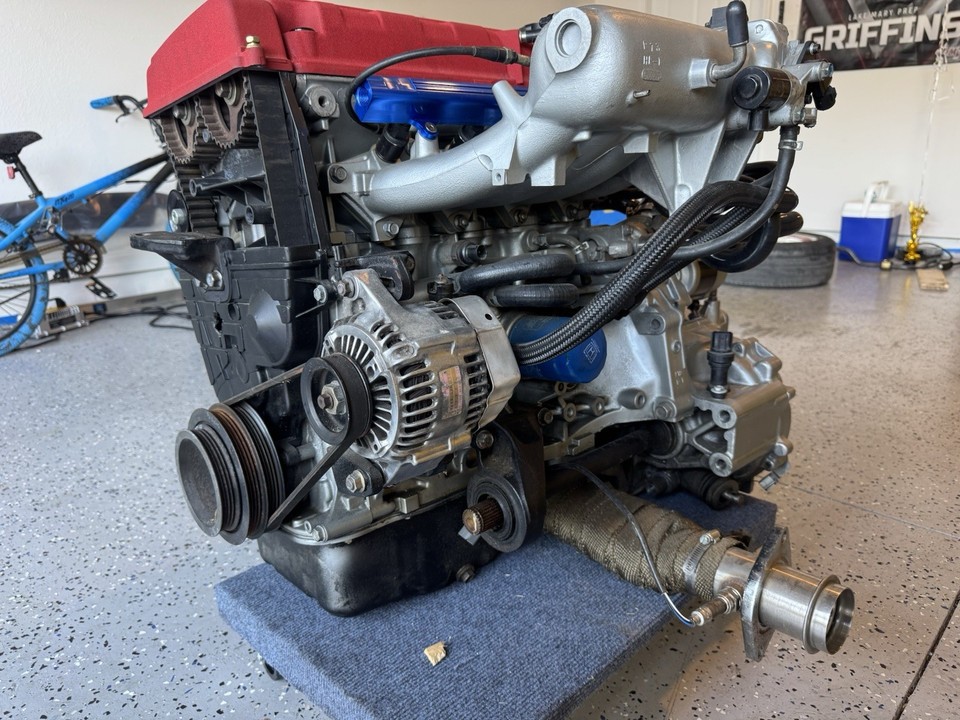 HONDA INTEGRA DC2 B18C TYPE R 96' SPEC ITR 5 SPEED LSD COMPLETE SWAP ...