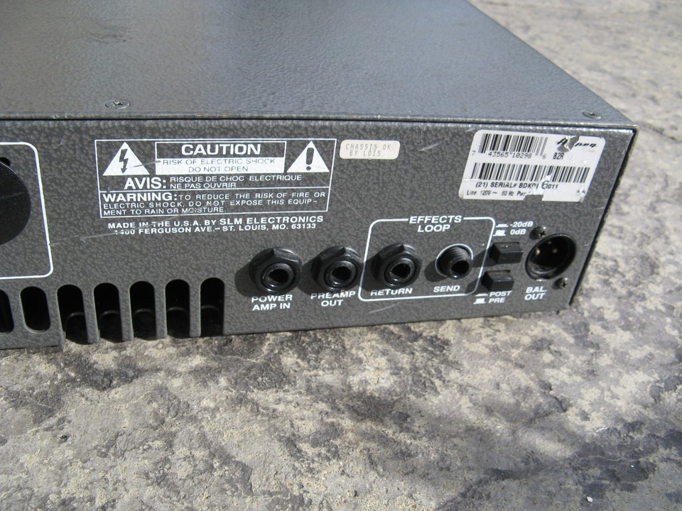 Ampeg B2R Rack Mount Bass Amplifier Needs Work | eBay