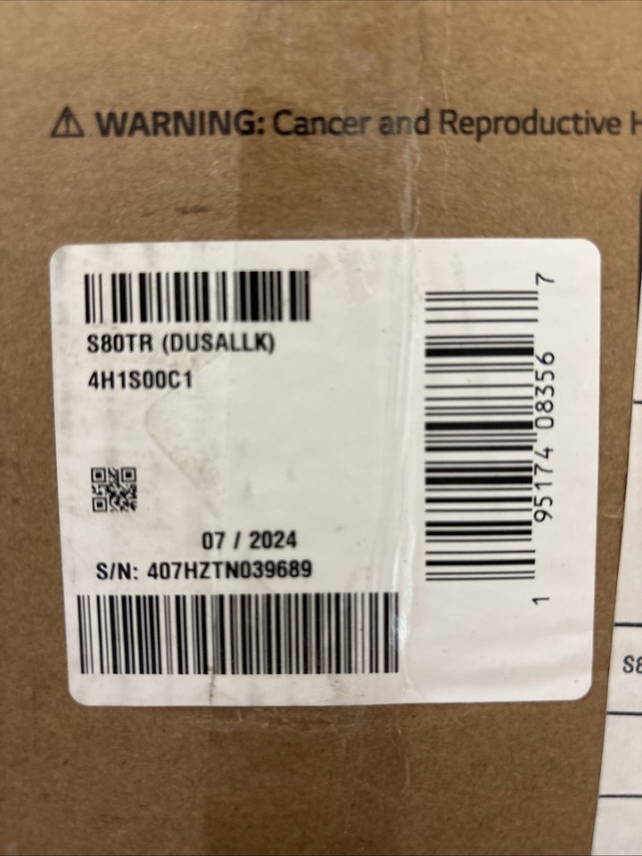 LG Soundbar S80TR - 5.1.3 High Resolution Audio with Dolby Atmos | eBay