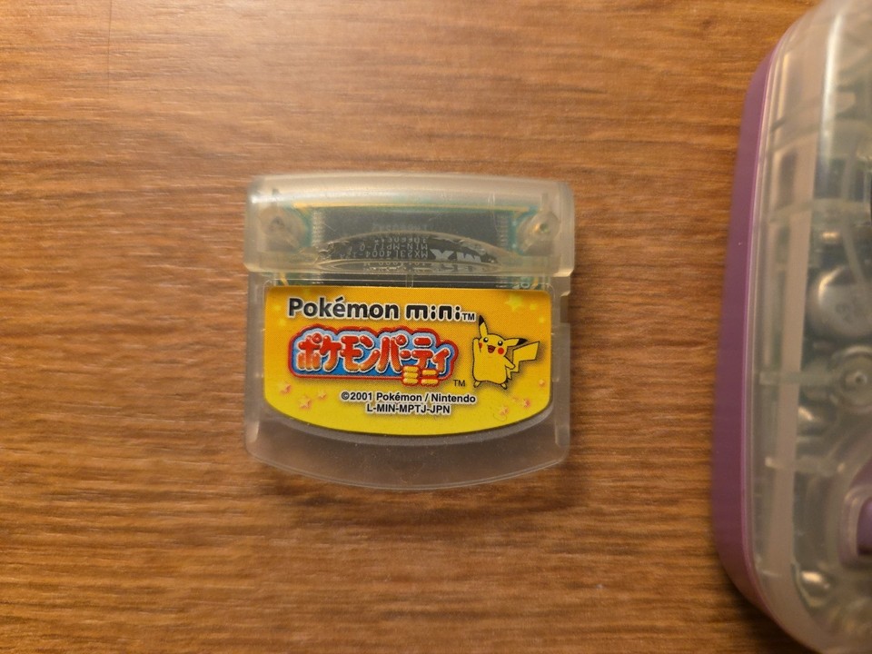 Nintendo POKEMON MINI CONSOLE Purple Smoochum MIN-001 Tested | eBay