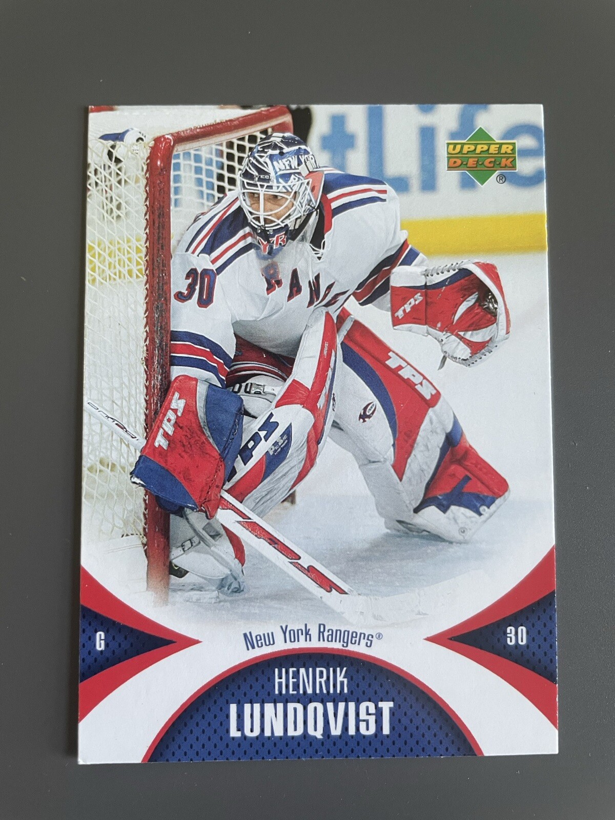 2006-07 Upper Deck Mini Jersey Collection Henrik Lundqvist #66 | eBay
