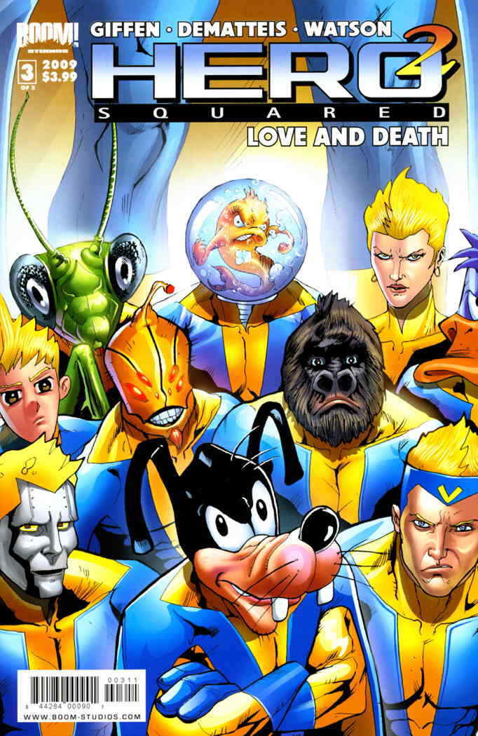 Hero Squared: Love and Death #3 VF/NM; Boom! | J.M. DeMatteis Keith ...