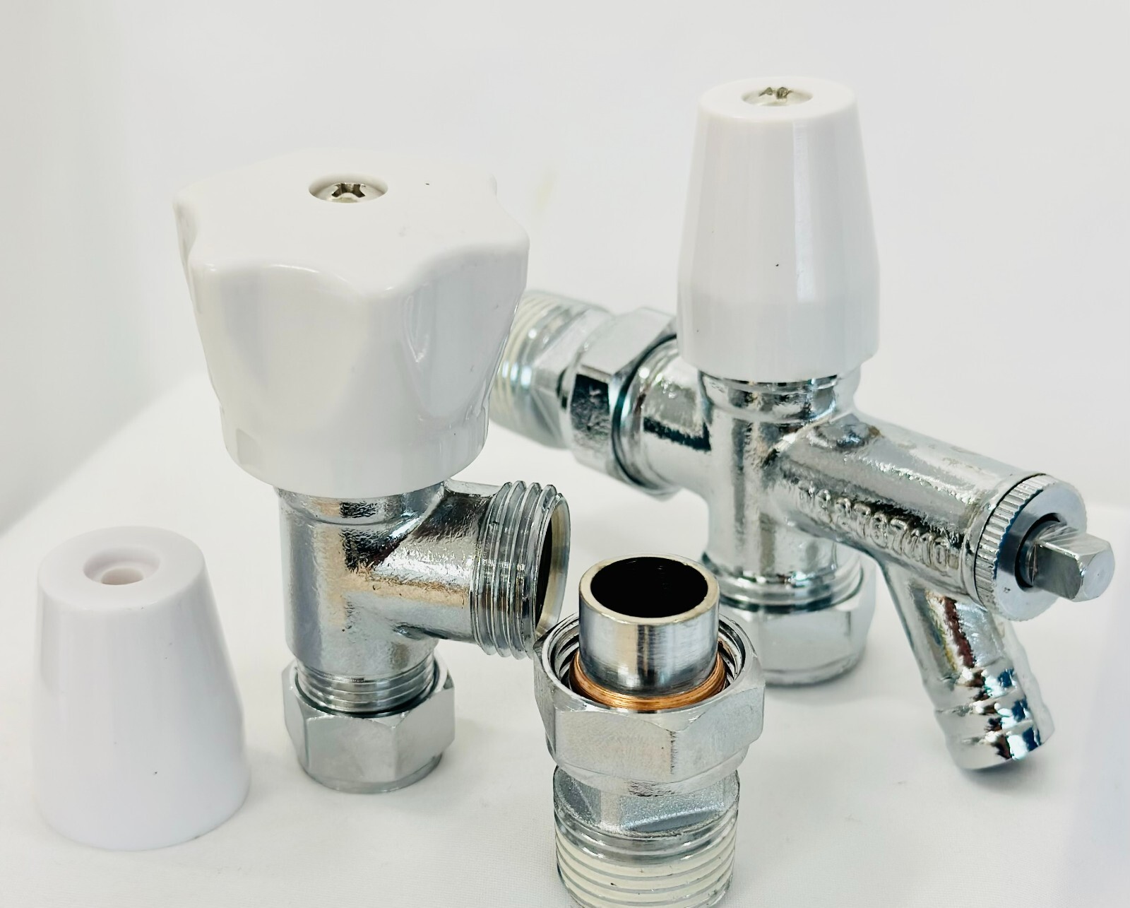 Radiator Towel Rail Valve , Lockshield Radiator Valve Angled Options ...