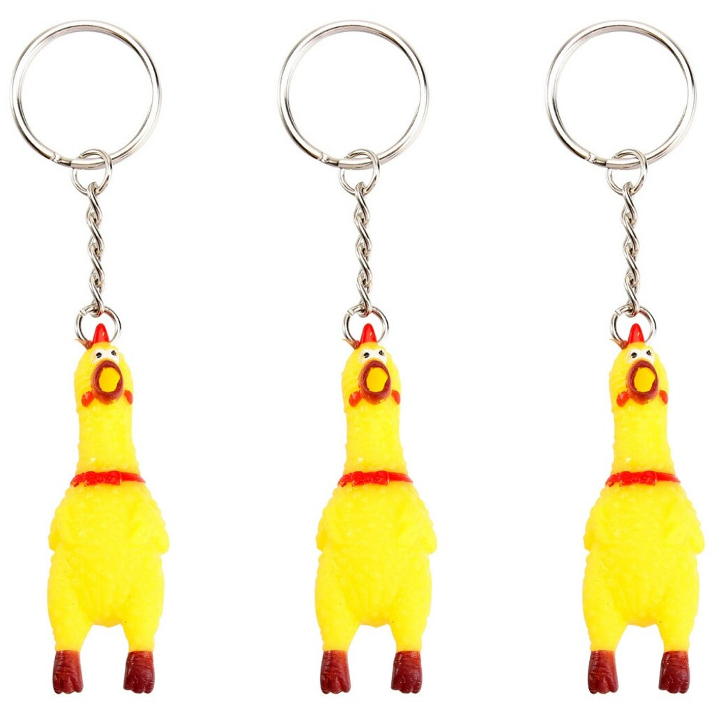 Tiny Rubber Chickens