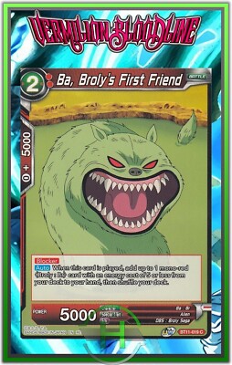 Ba, Broly's First Friend - BT11-019 C - RE - 2nd ED - EN - NM/M | eBay