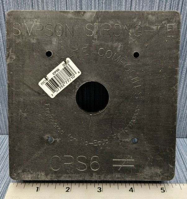 Simpson 6x6 Composite Standoff Base CPS6 for sale online | eBay