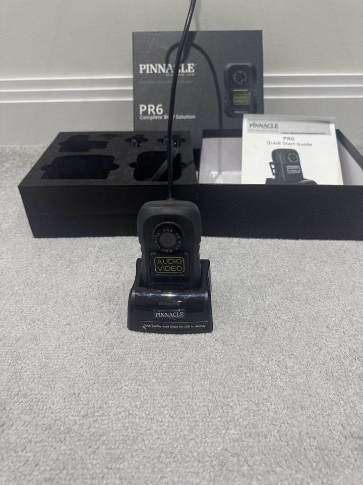 Pinnacle Response PR6 Body Worn Video Camera - Unused in Box | eBay UK