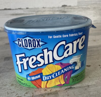 Clorox Fresh Care at home dry cleaning kit color safe for16 garments ...